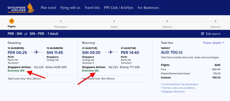 Why Your Fare Class Matters When Booking Airline Tickets