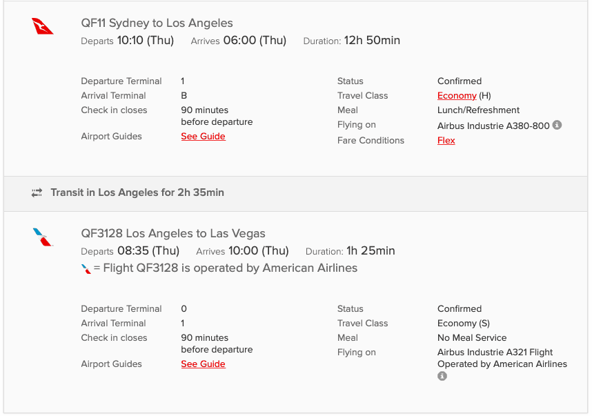 Qantas Website Should Display Fare Classes - Australian Frequent Flyer