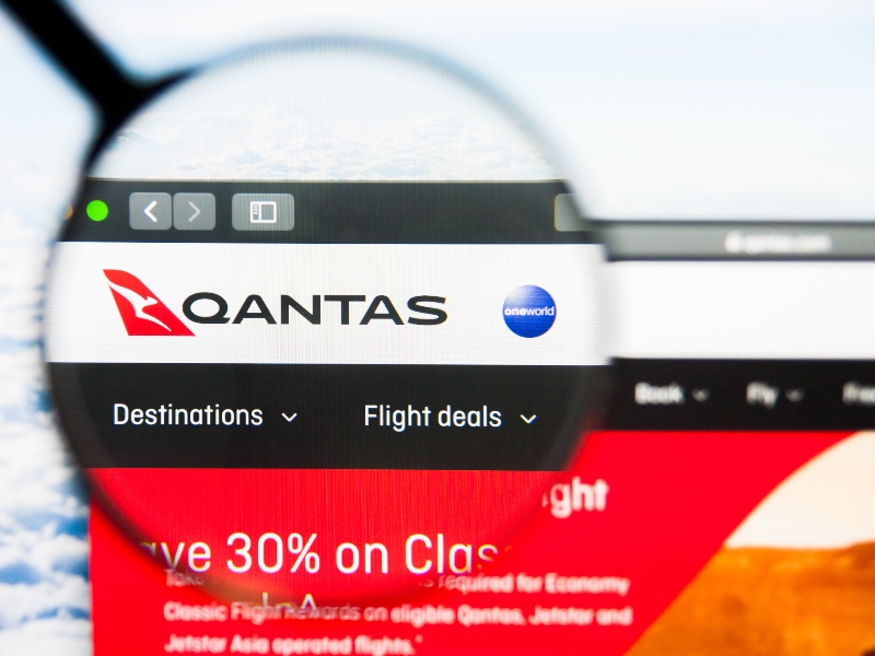 From Which Countries Can You Book on Qantas' Website?