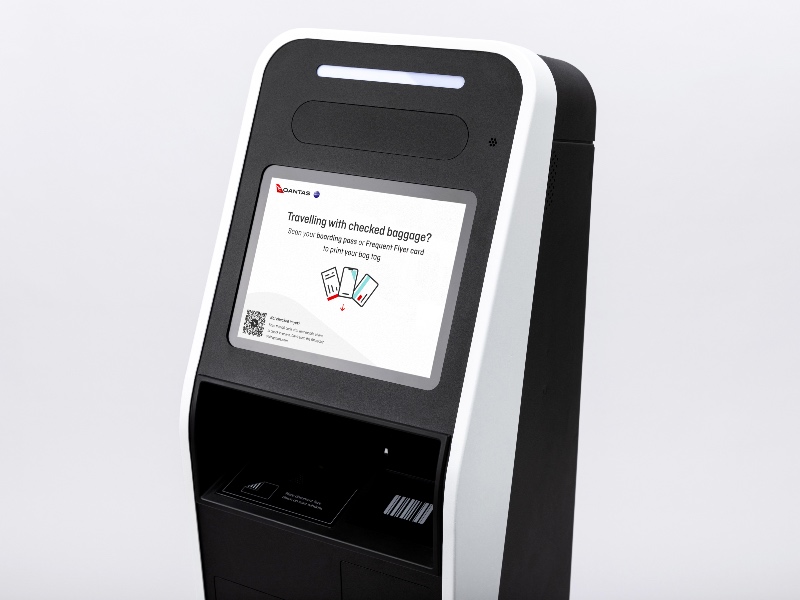 Qantas Trials New Self-Service Kiosks