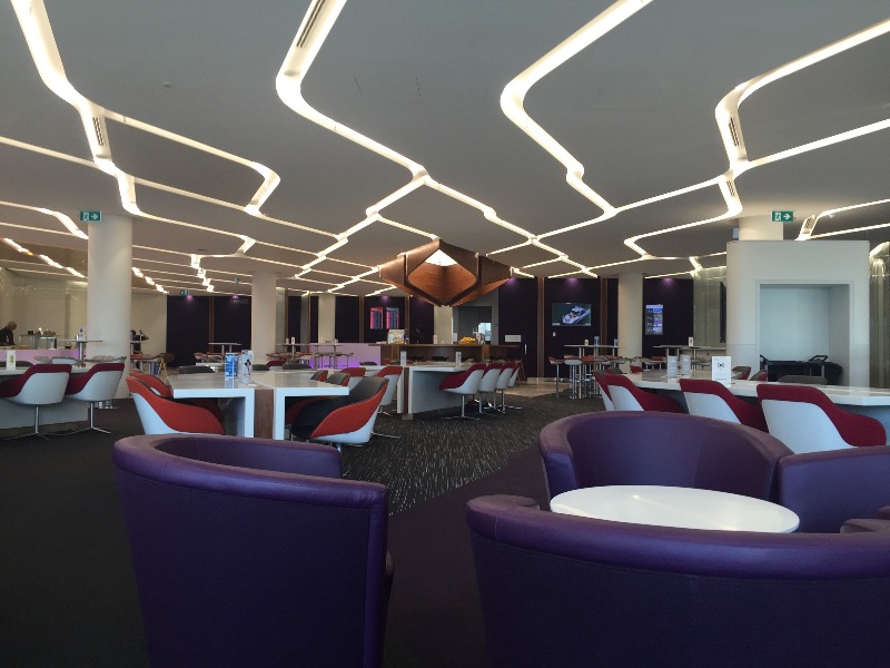 Virgin Perth Lounge Opens for Evening Departures