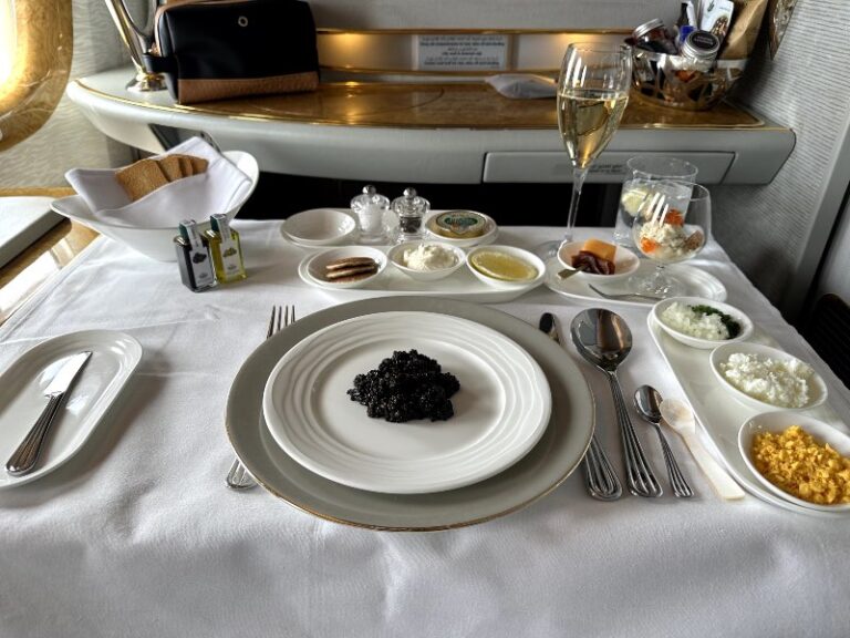Qatar Airways Adds Caviar in Business Class