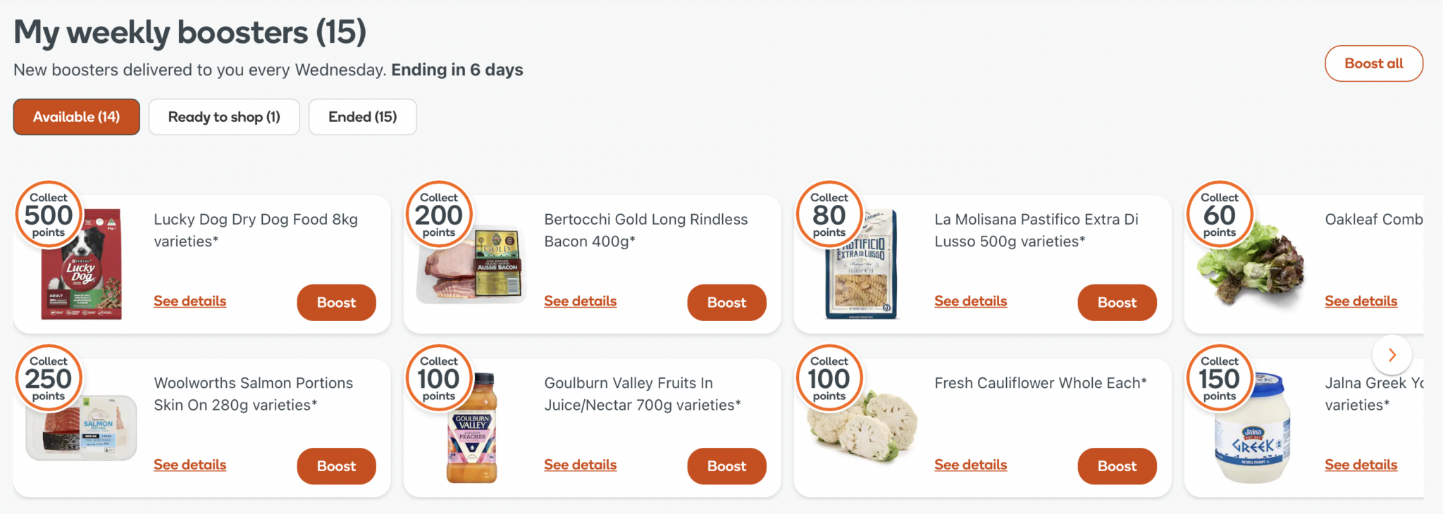 Your Guide to Everyday Rewards, Woolworths' Loyalty Program