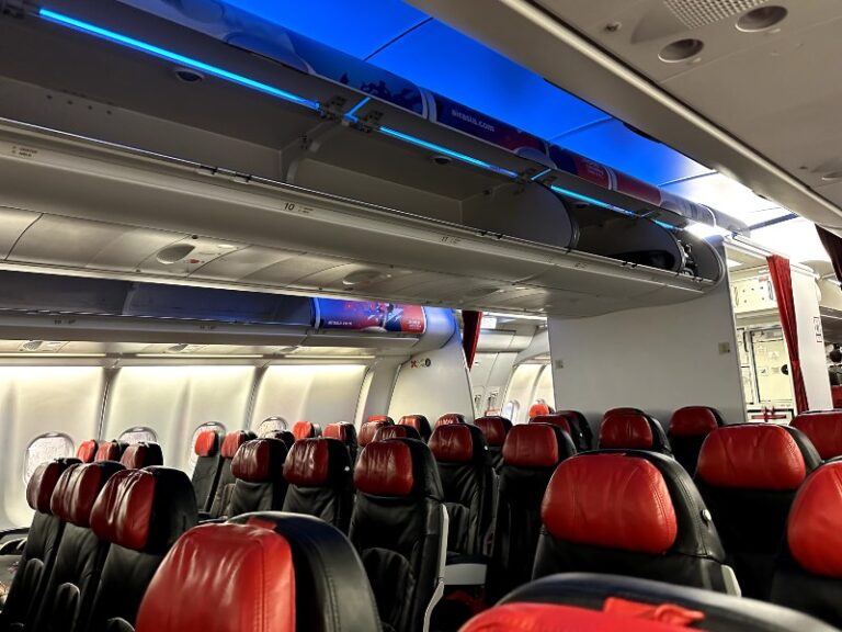 AirAsia X A330 Economy Quiet Zone Review