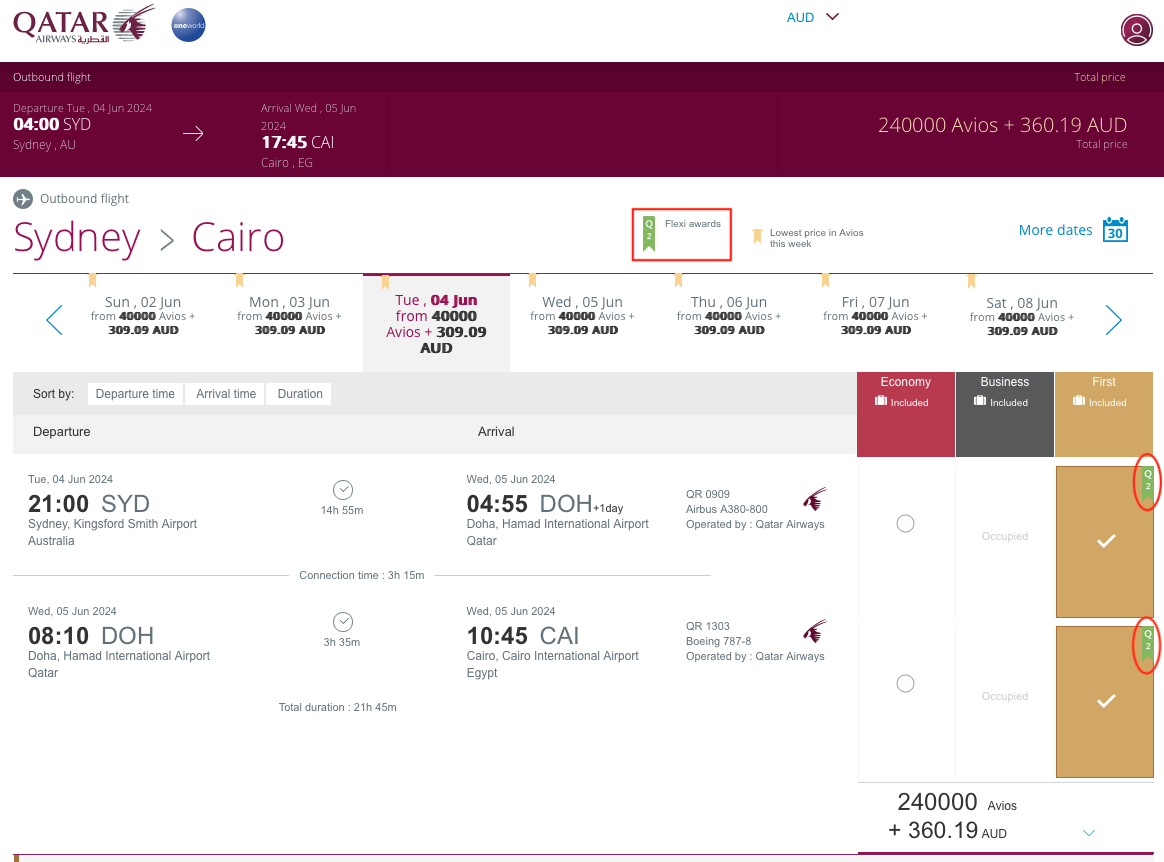 How to Use Qatar Airways Avios