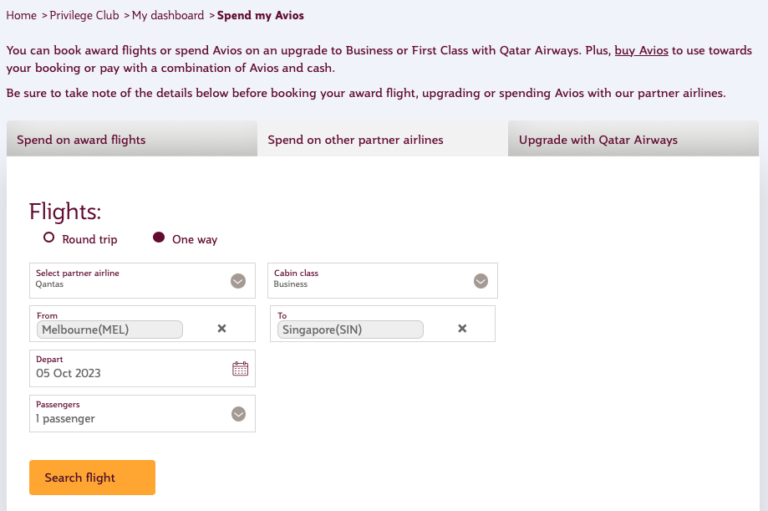 How to Redeem Qatar Airways Avios for Maximum Value
