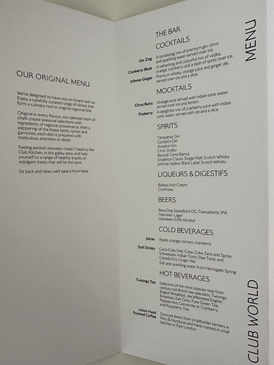 Review: Club World on the British Airways Boeing 787