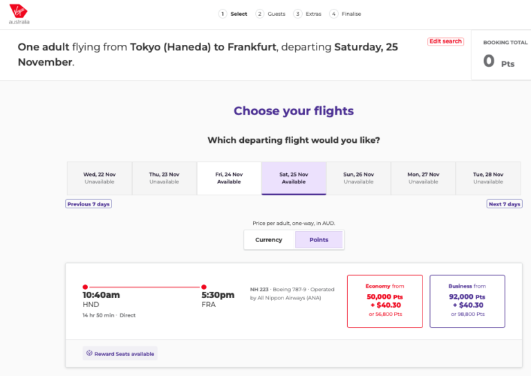 How to Use Velocity Points on All Nippon Airways (ANA)