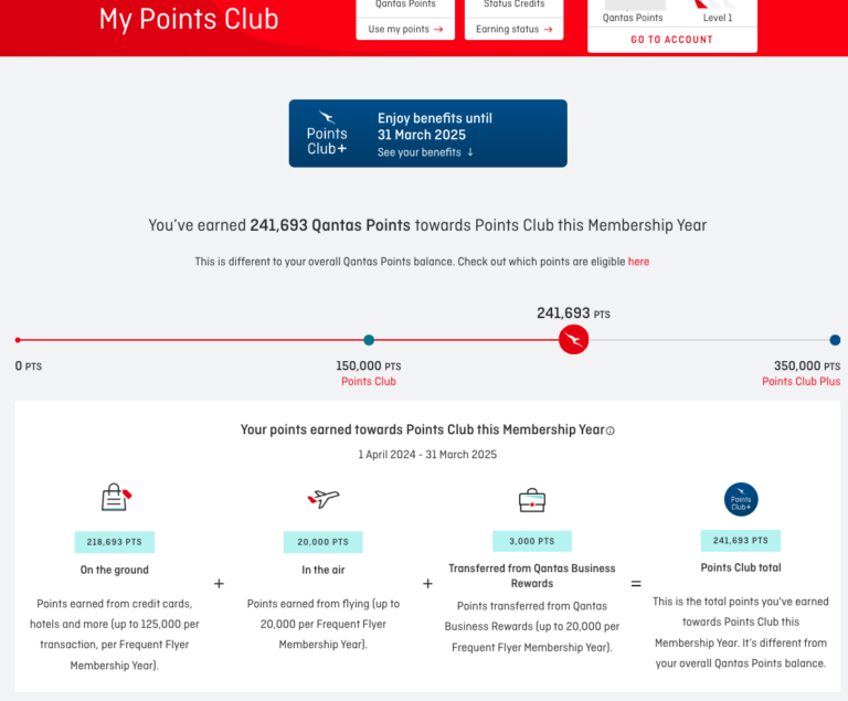 How to Maximise Qantas Points Club & Points Club Plus