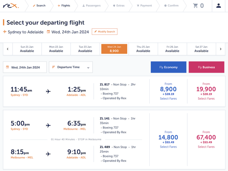Rex Flyer Loyalty Program Guide
