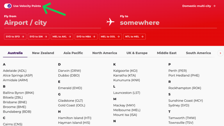The Best Ways to Redeem Velocity Points