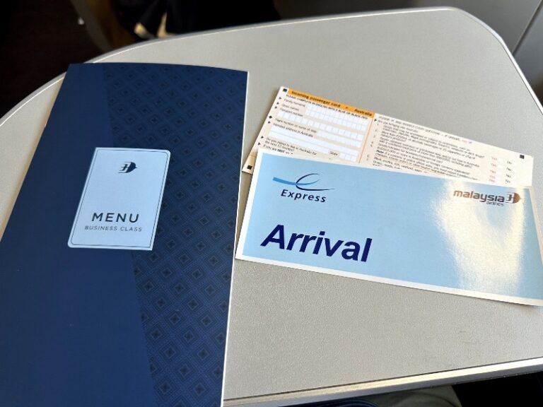 Malaysia Airlines A330-300 Business Class Review