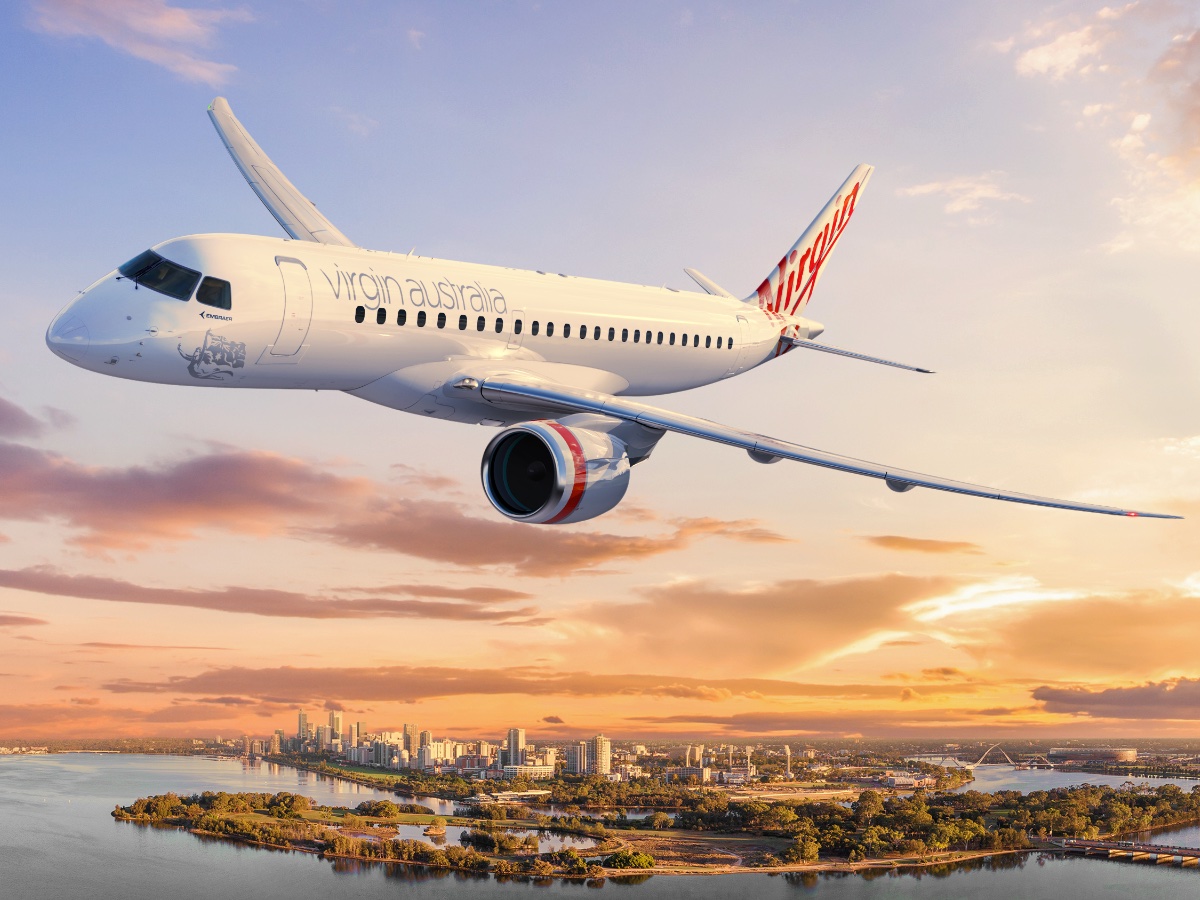 Virgin Australia Orders Embraer E190 Jets